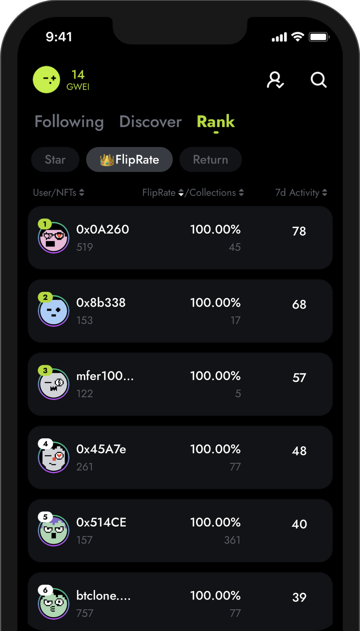 NFTTrack - Follow the TOP NFT Whales to Earn!