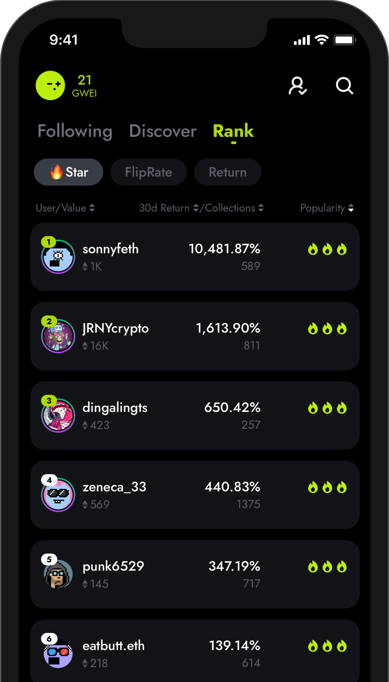 NFTTrack - Follow the TOP NFT Whales to Earn!